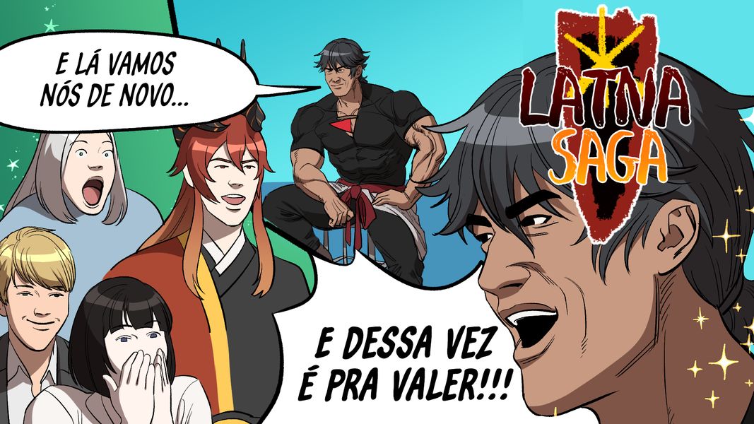 Latna Saga: A Jornada do Rei Espadachim (Webtoon) - Comikey Brasil