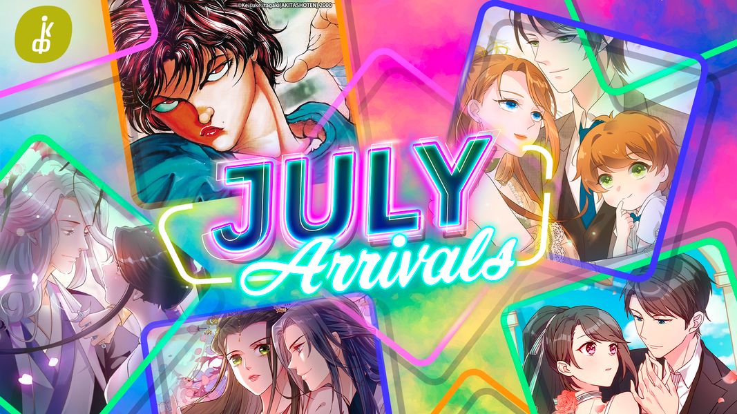 July Upcoming Series - Comikey