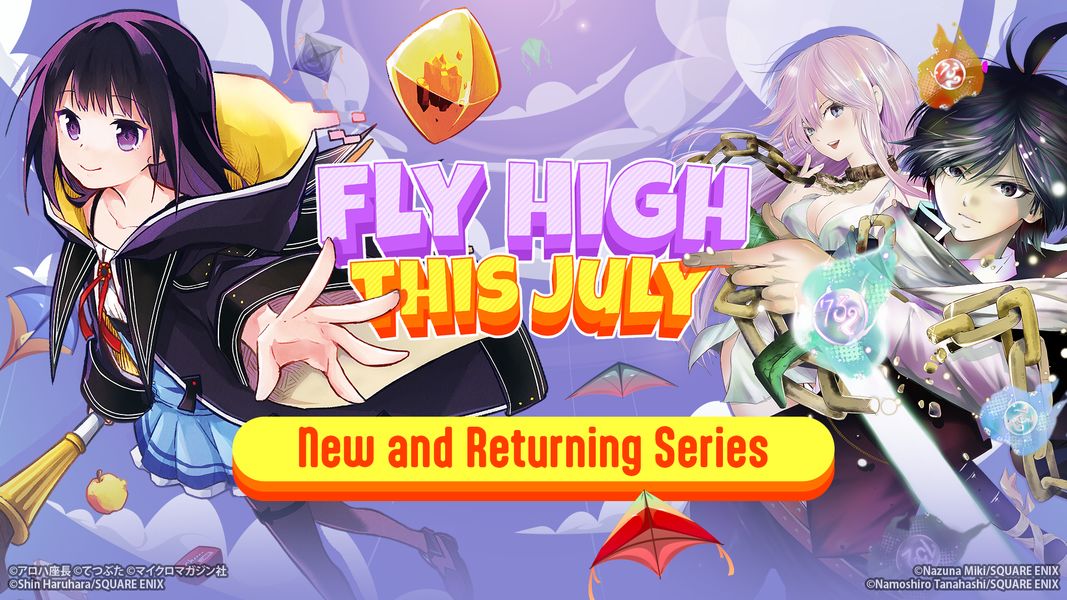 July's New & Returning Series! - Comikey