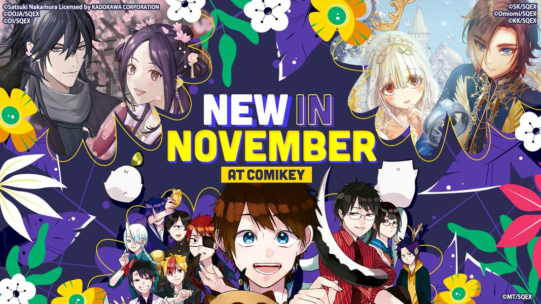 New in November - Comikey