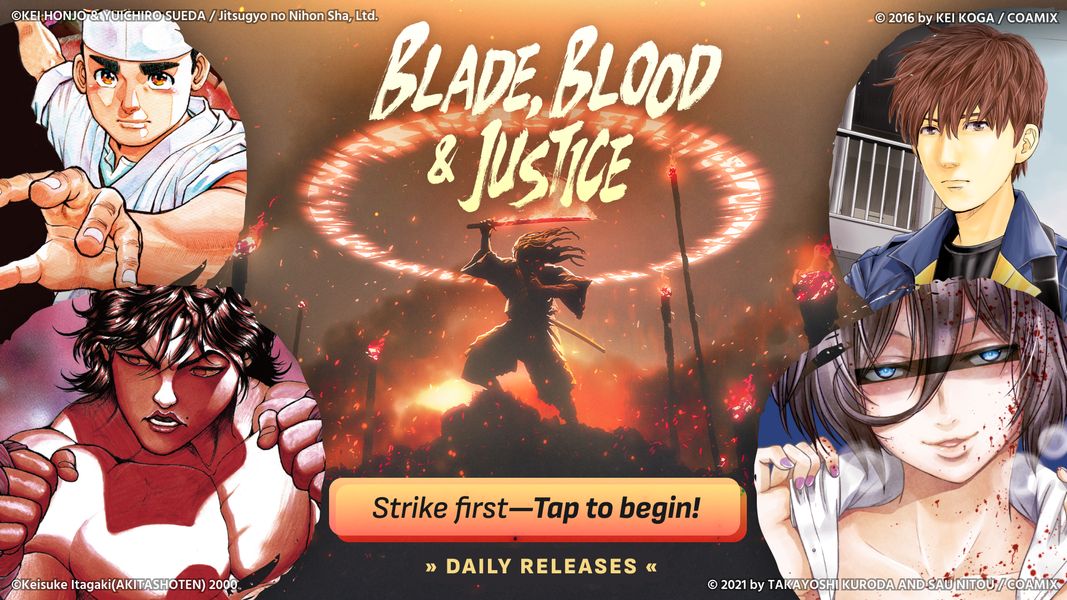 Blade, Blood & Justice - Comikey