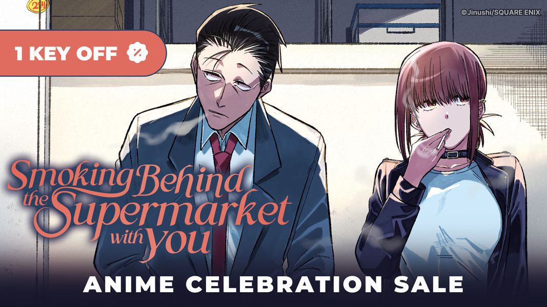 Anime Sale: Smoking Behind the Supermarket with You - Comikey